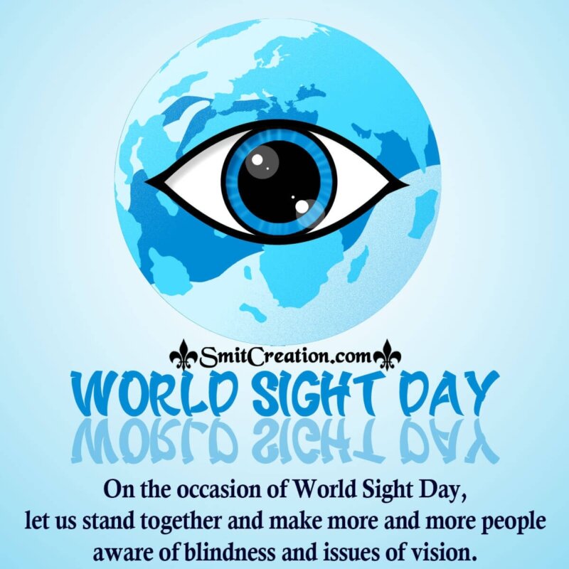 World Sight Day Quote Image SmitCreation