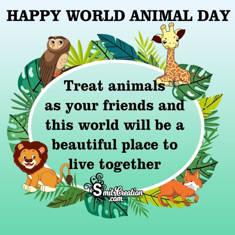Top 168 World Animal Day Images Inoticia