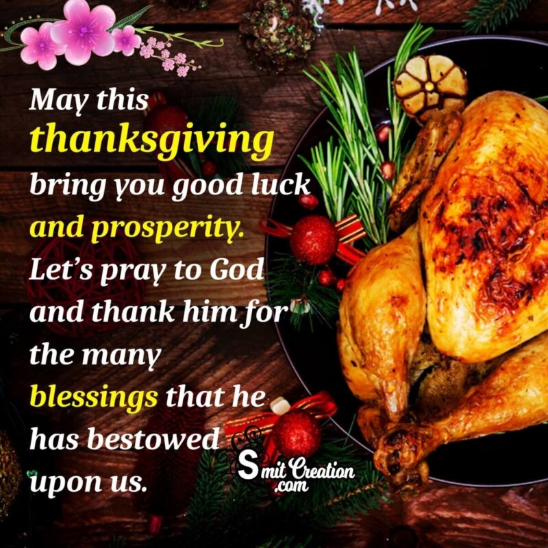 Happy Thanksgiving Blessing Picture - SmitCreation.com Happy Thanksgiving Blessing Picture - SmitCreation.com