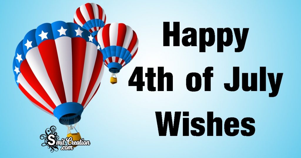 Happy 4th of July Wishes - SMS – SmitCreation.com