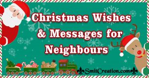 Christmas Wishes, Christmas Message for Neighbours - SMS – SmitCreation.com