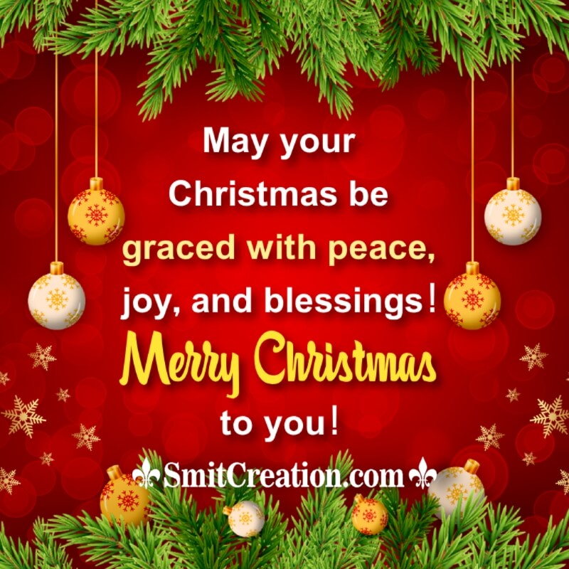 Merry Christmas Blessings Pic - SmitCreation.com Merry Christmas Blessings Pic - SmitCreation.com